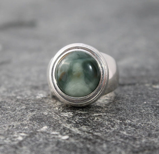 Morrisonite Jasper Ring | Spiral River Jewelry